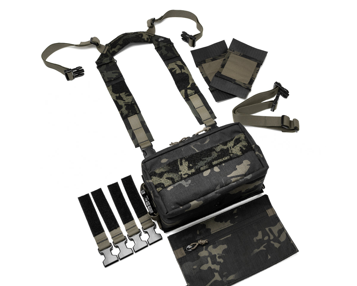 RONE x MOD TAC ModPac Chest Rig Kit (Limited Multicam Black/Ranger Gre ...