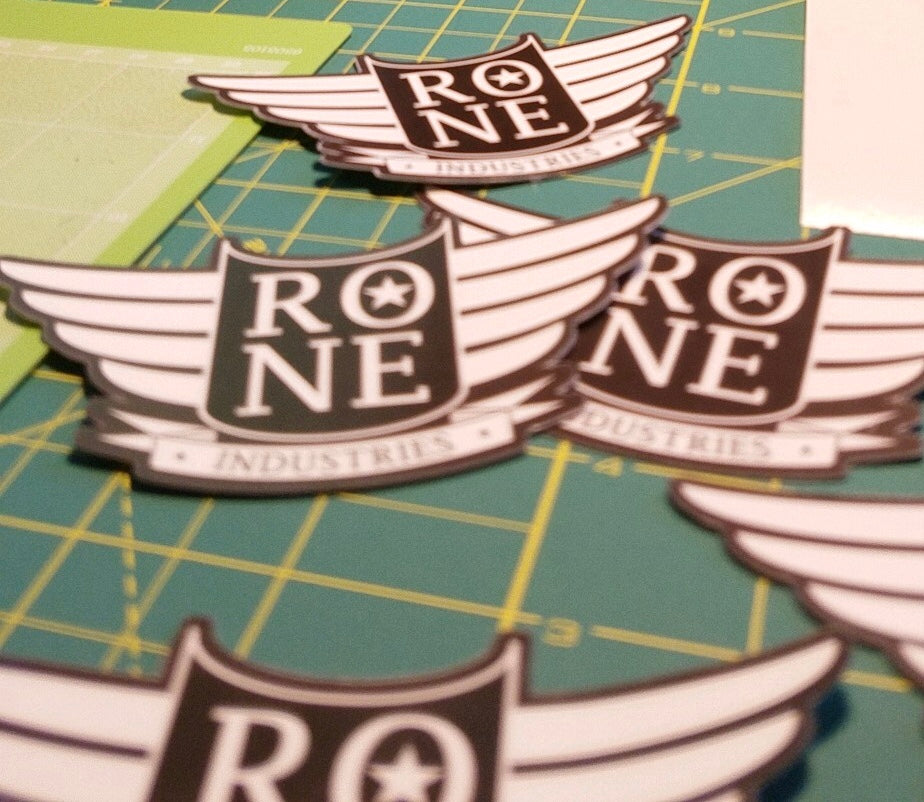 RONE logo sticker – RONE Industries LLC.
